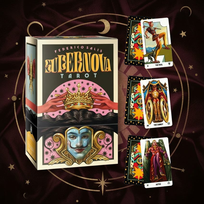 Карты Таро "Supernova Tarot" Lo Scarabeo / Таро Супернова 64477