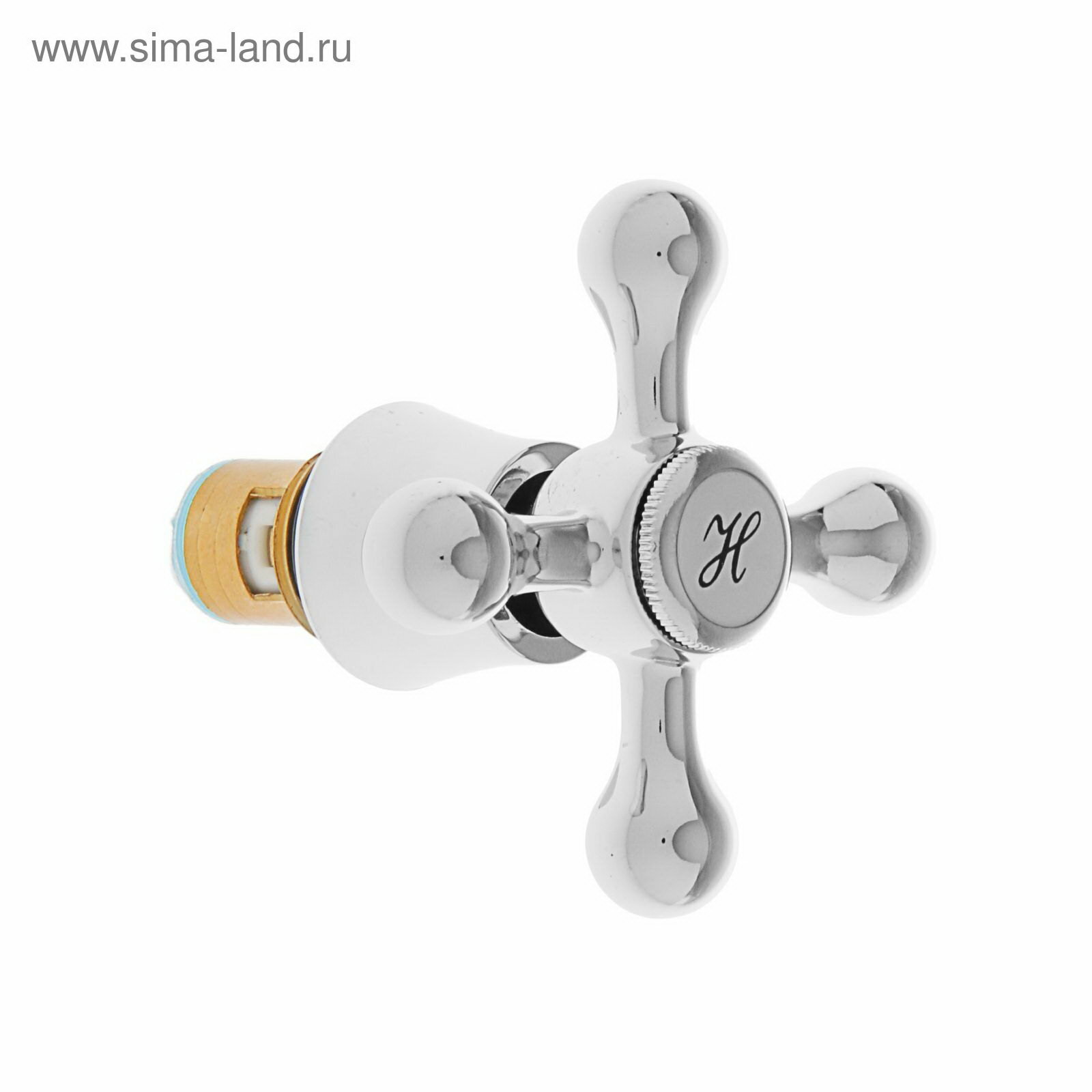 Маховик AH76, с кран-буксой, хром