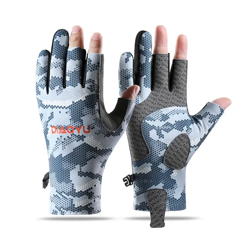Рыболовные перчатки, противоударные, весенне-летние, противоизносные, солнцезащитные перчатки Luya, мужские дышащие, приятные для кожи мягкие перчатки