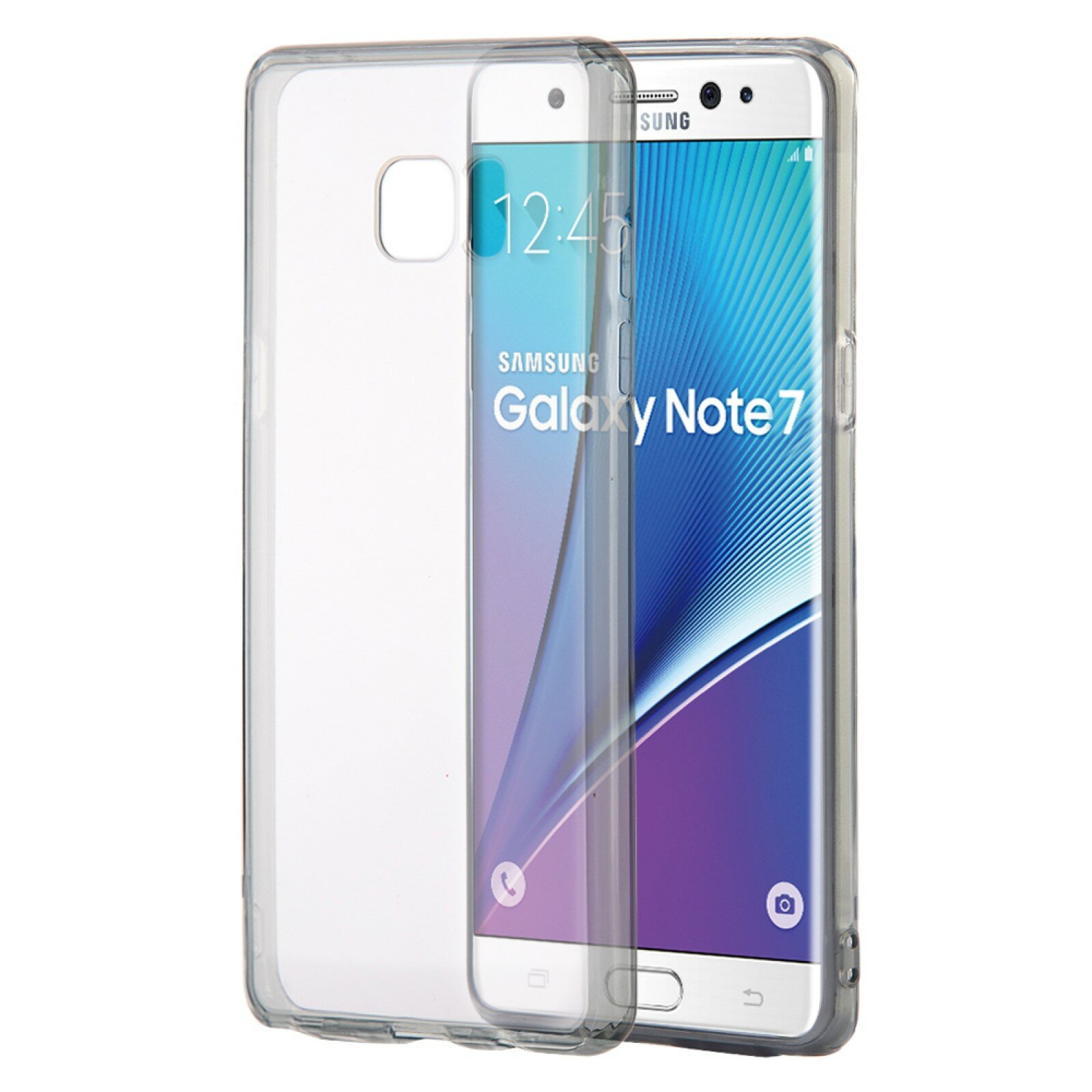 Чехол-бампер MyPads Tocco для Samsung Galaxy Note 7 SM-N930F 5.7 из прозрачного силикона