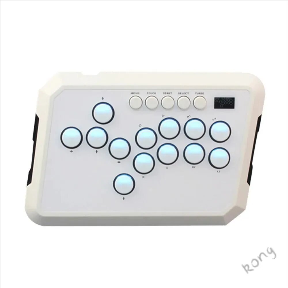 Powkiddy A50 Контроллер Haute42 Hitbox Для Файтингов, Аркадный Джойстик С Rgb Для Ps5/Pc/Steamcm