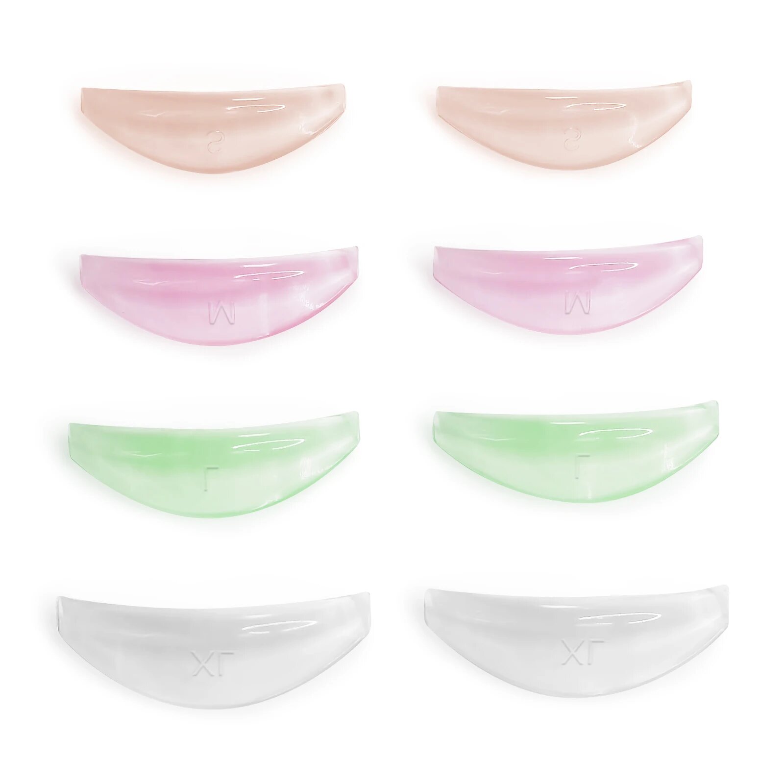 Силиконовые бустеры для ресниц Libeauty, 4 пары