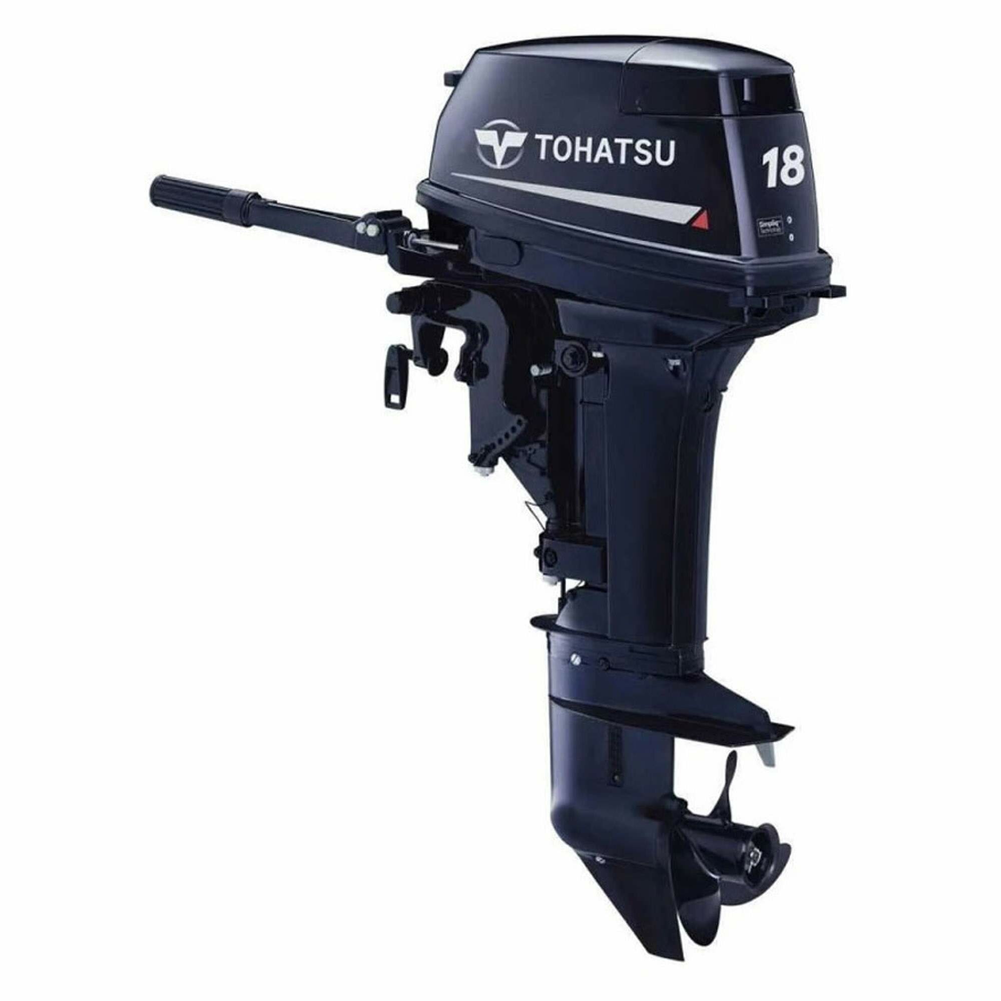 Лодочный мотор Tohatsu М18 Е2S, двухтактный, 18 л. с, бензиновый