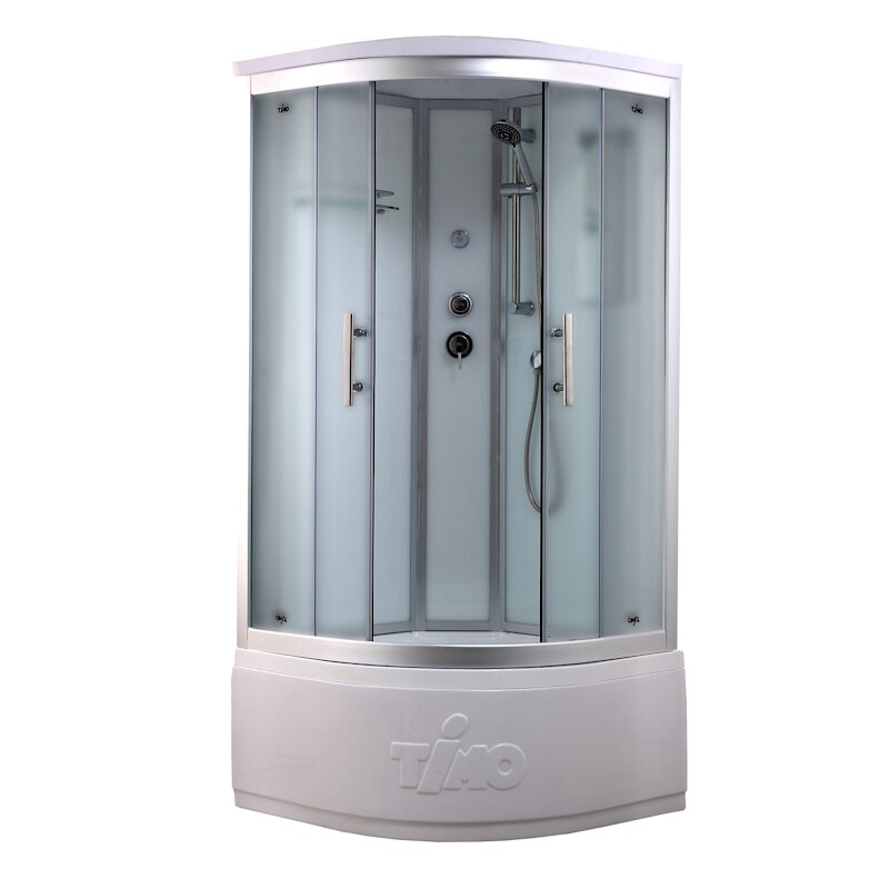 Душевая кабина Timo Standart Silver Fabric T-6690SF, 90x90x220