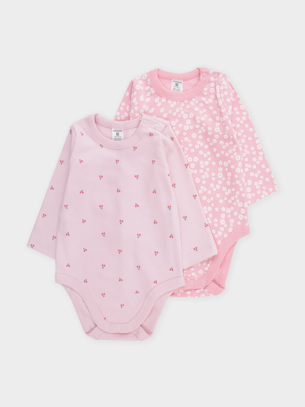 Боди набор боди с длинным рукавом для малыша, 2 шт, комплект из 2 шт.