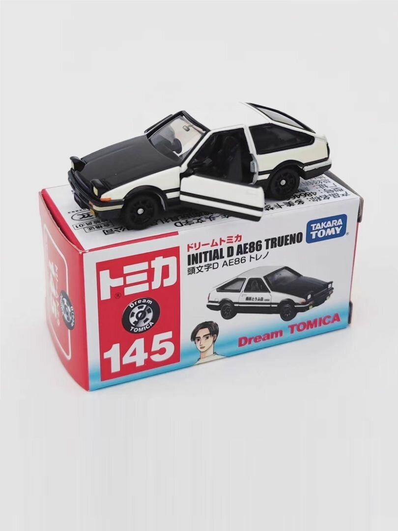 Модель вилочного погрузчика из сплава/TOMY/INITIAL D AE86 TRUENO