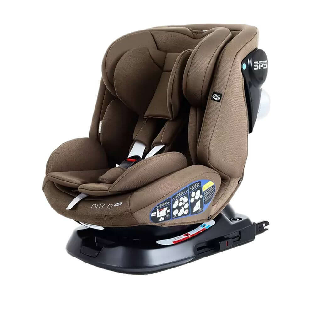 Rant Nitro, автокресло с рождения до 12 лет гр.0-1-2-3 (0-36 кг), цвет Beige New