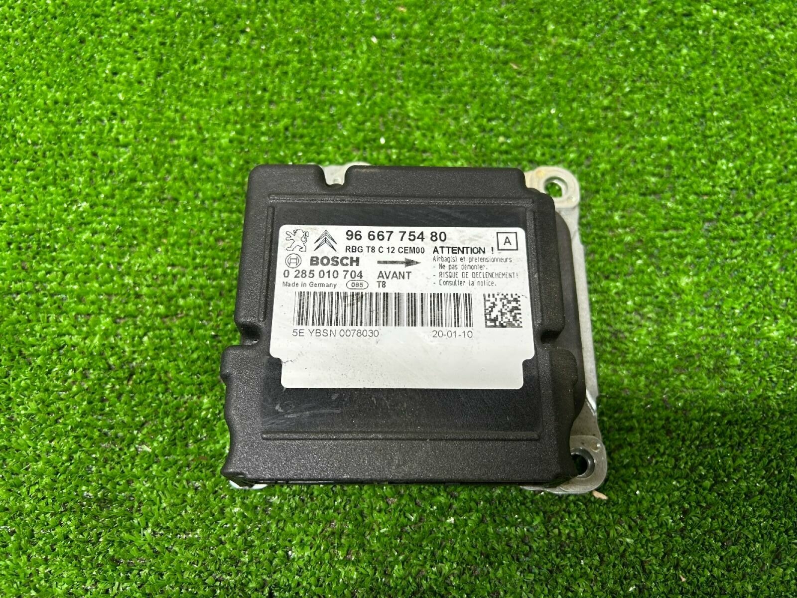 Блок управления SRS Peugeot 3008 EP6CDT 2010