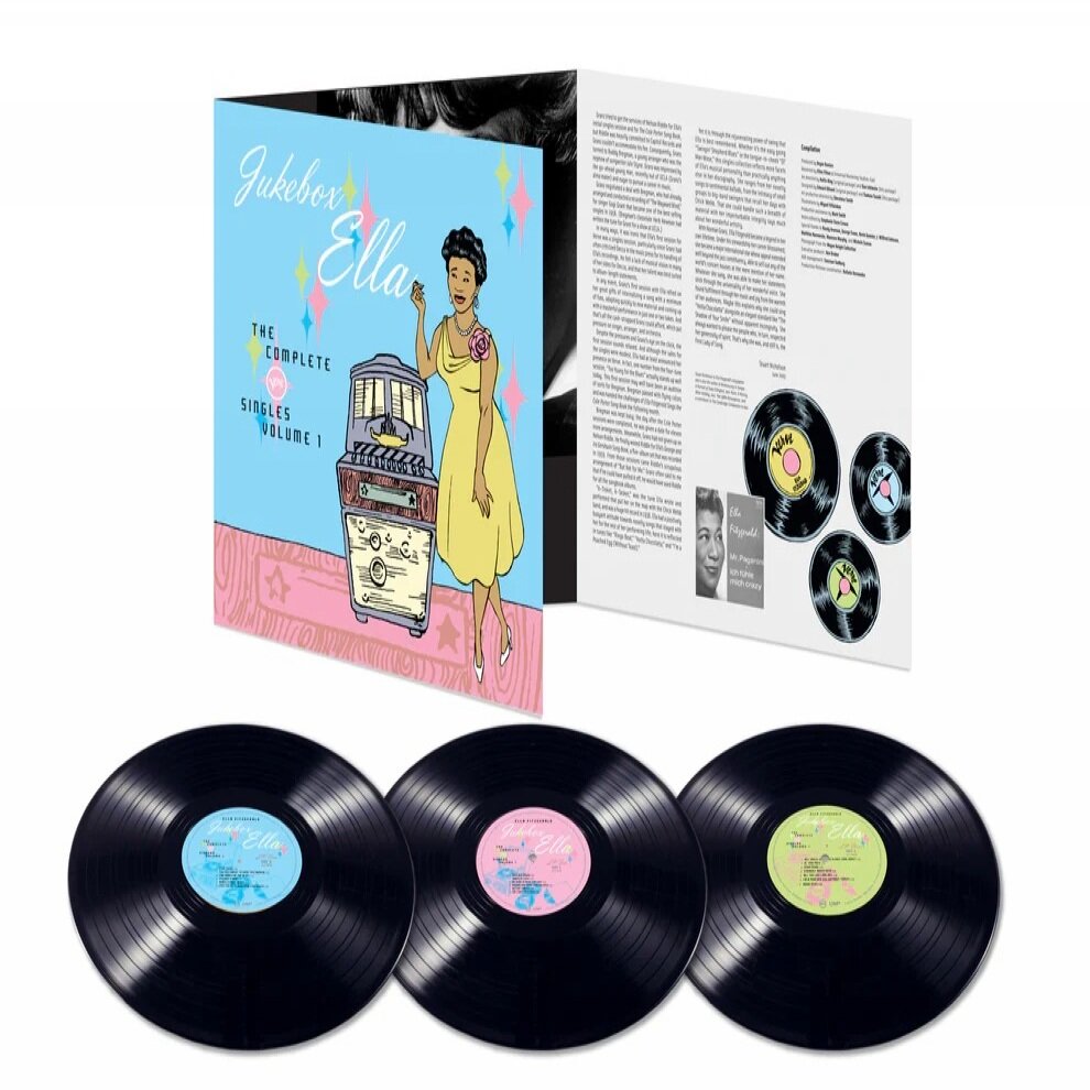 Fitzgerald Ella "Виниловая пластинка Fitzgerald Ella Jukebox Ella: The Complete Verve Singles Volume 1"