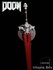 Сувенирный меч Doom Crucible Blade 120cm Металлический красный клинок для коспле...