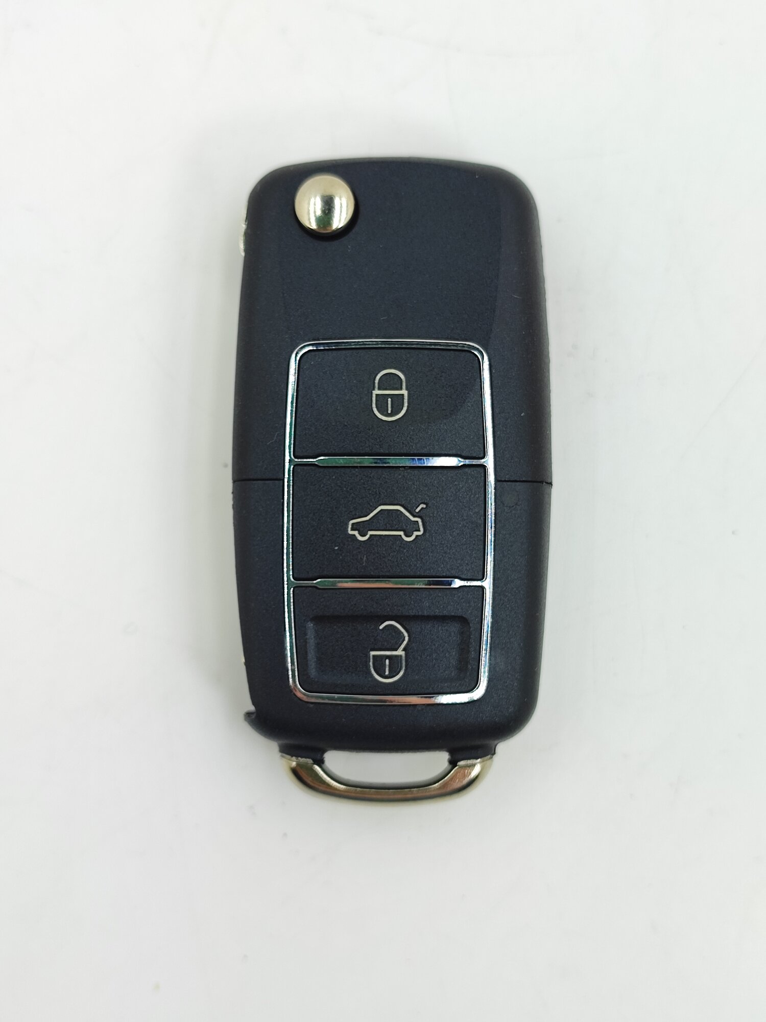 Корпус ключа зажигания (брелок) для Volkswagen Фолькcвaгeн лезвие HU66, 3 кнопки