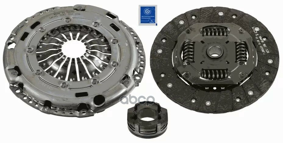 Комплект сцепления VW GOLF VI, Touran Sachs арт. 3000970101