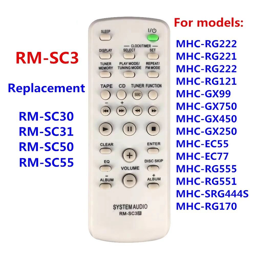 Пульт дистанционного управления RM-SC3 для Sony