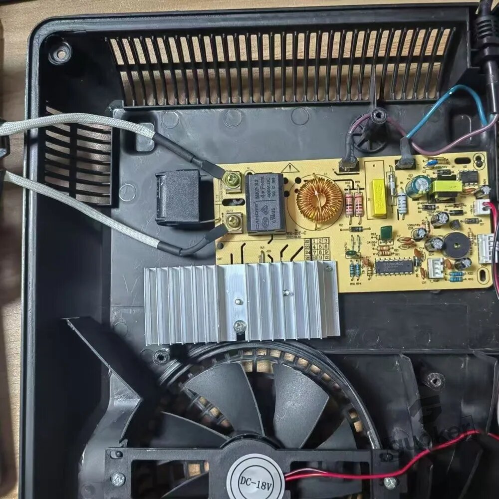 Запчасти для оборудования общепита, Комплектующие для индукционной варочной панели, плата, вентилятор