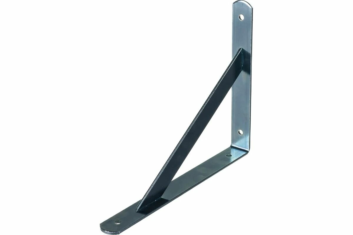 Уголок кронштейн STAYER оцинкованный, усиленный, размеры 250x200x30x4 мм, для тяжелыx конструкций