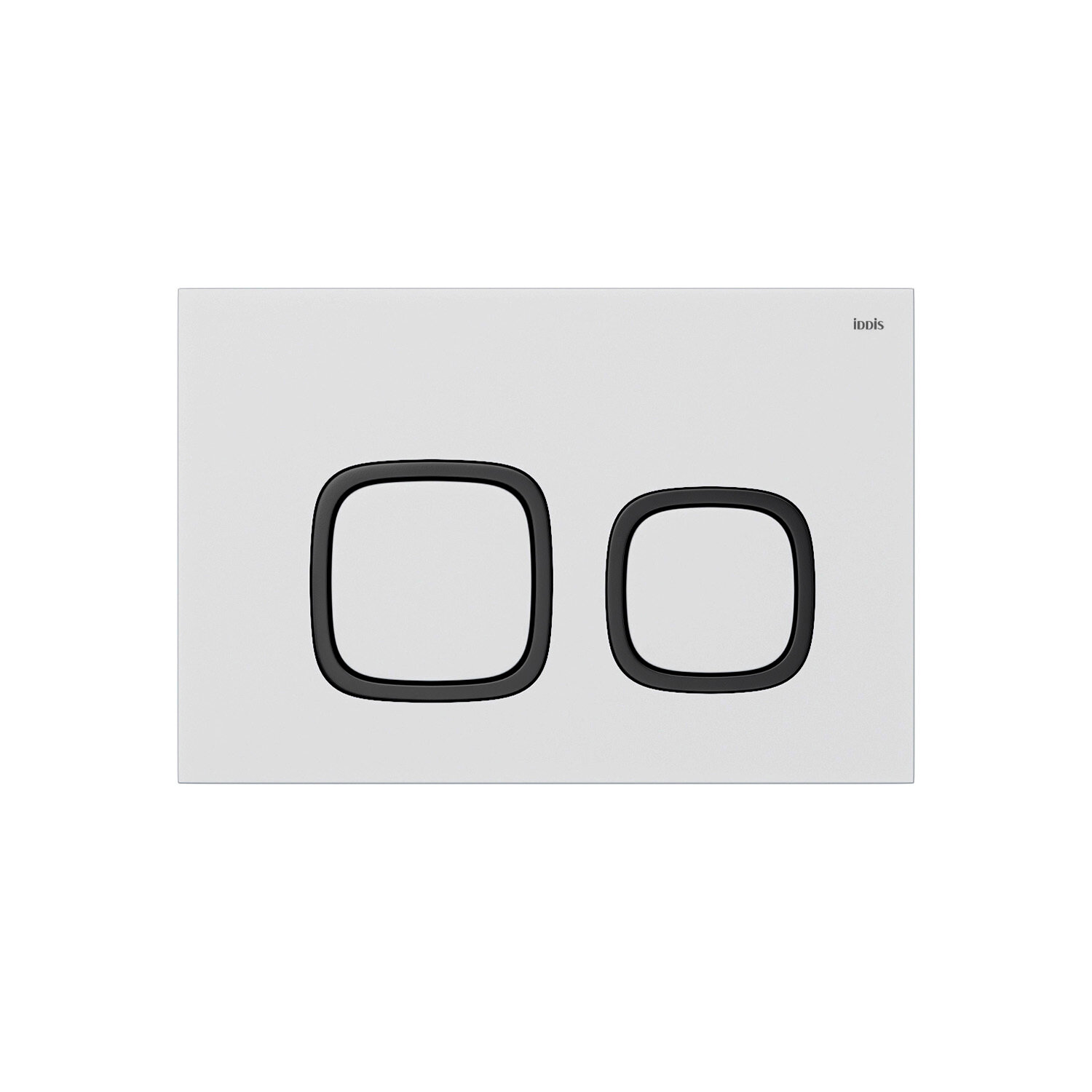 Кнопка смыва, универсальная IDDIS Unifix UNIS4WBi77 белая матовая