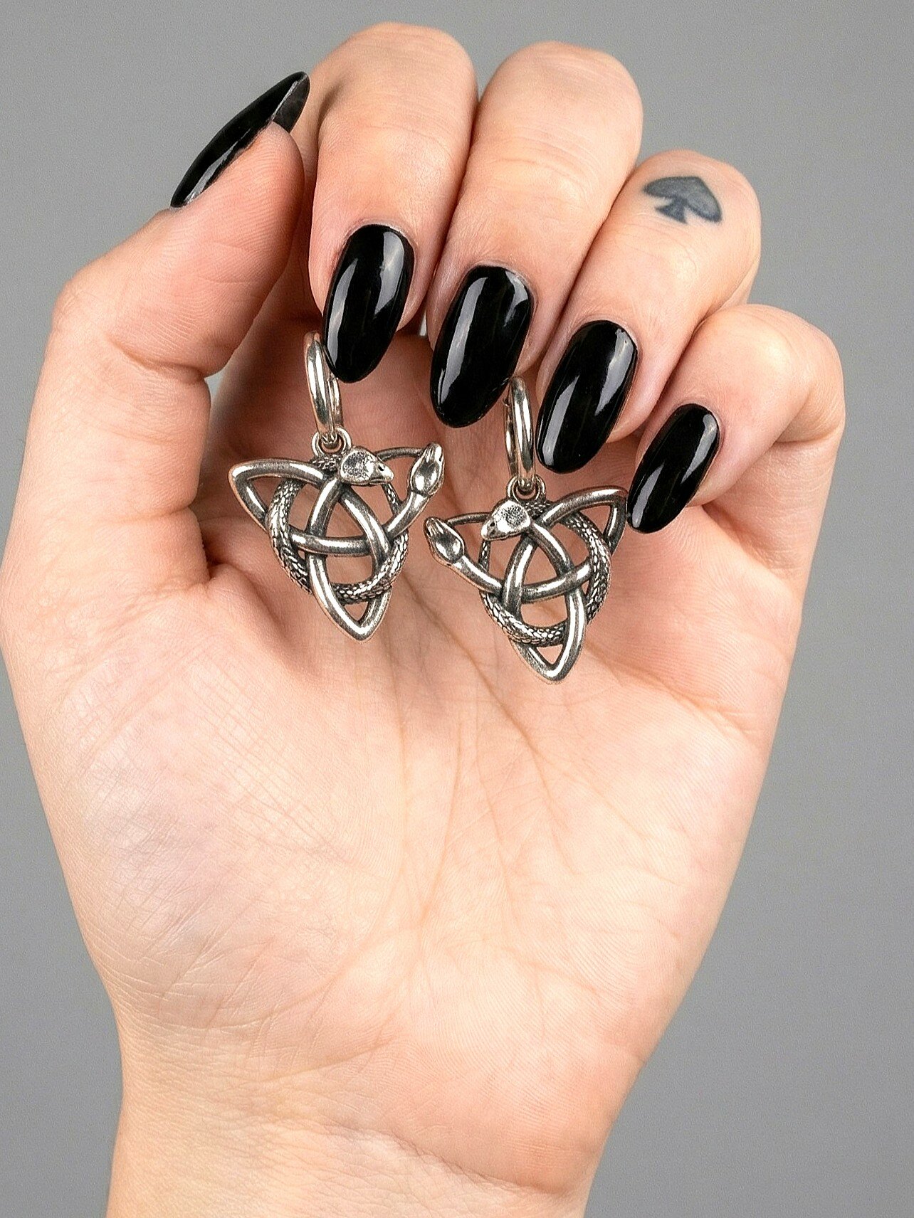 Серьги-трансформеры, славянский оберег