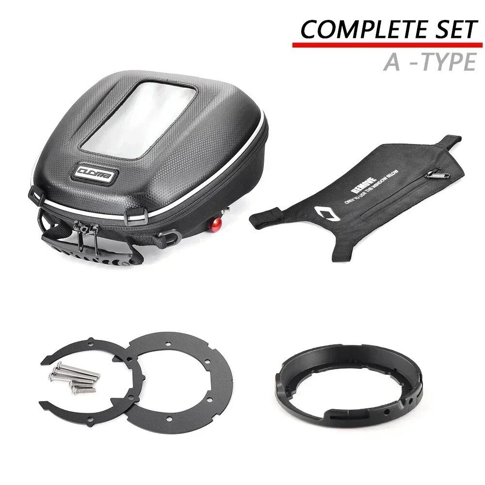Сумка на бак для мотоцикла MOTO GUZZI Stelvio 1000, сумка на топливный бак с быстрым замком, A-TYPE