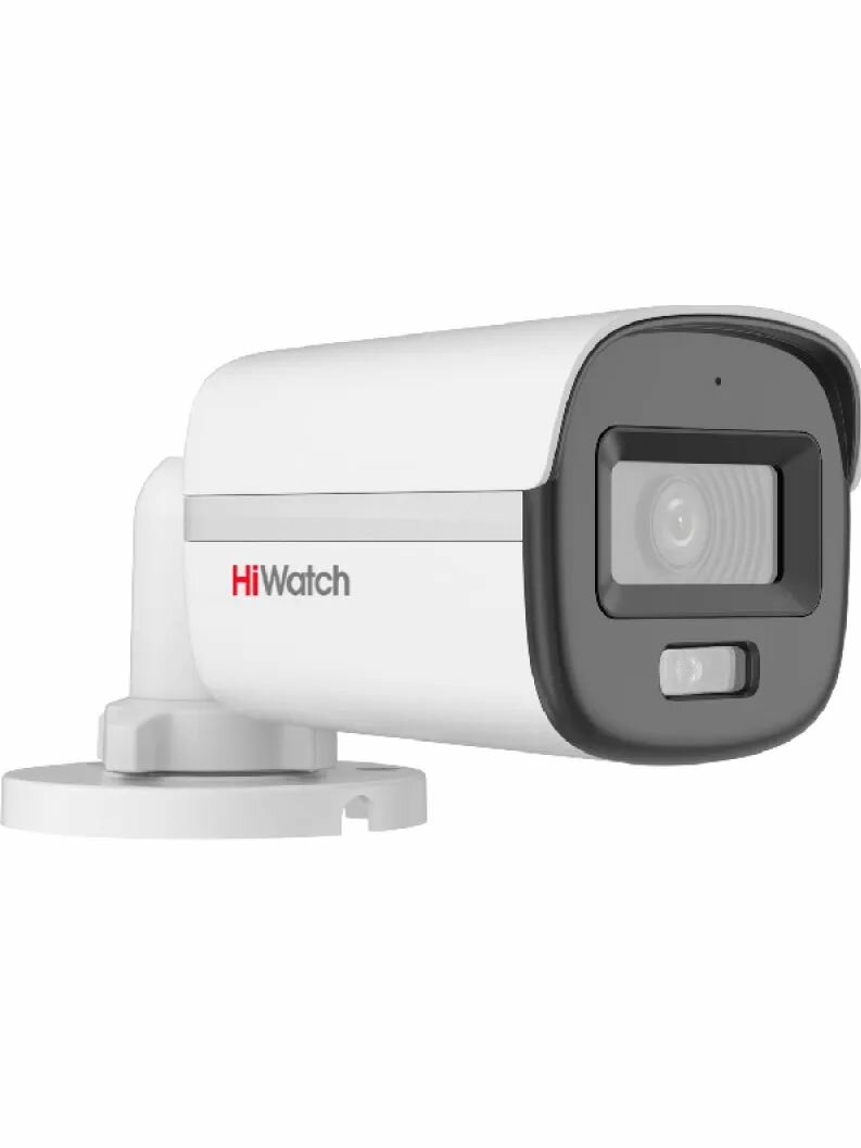 Видеокамера HiWatch DS-T200L, HD-TVI стандарт, технология ColorVu
