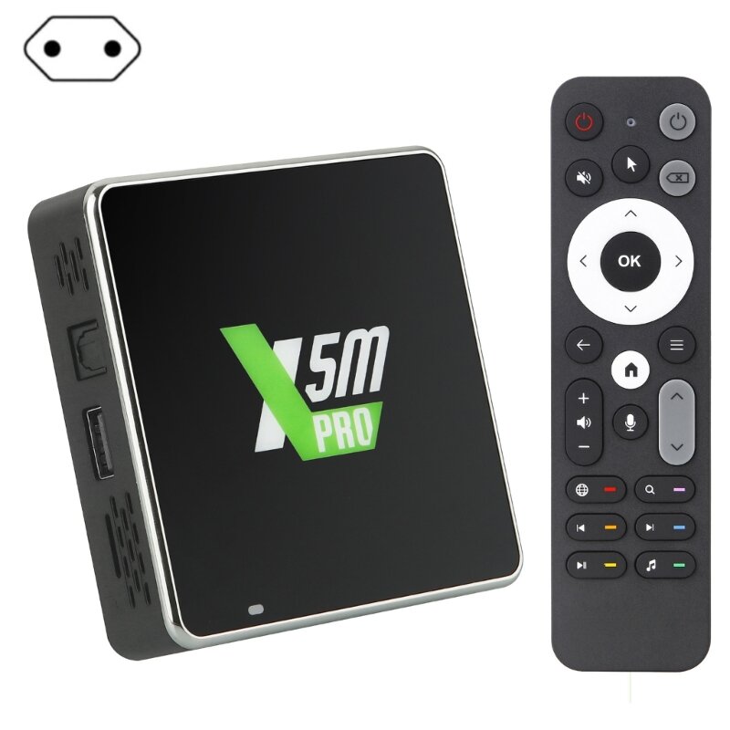 HDTV Box S905X5M Чип 4K WiFi Bluetooth-совместимый Медиаплеер Телеприставка 1000M 4G 32G для Домашнего Кинотеатра Развлечений