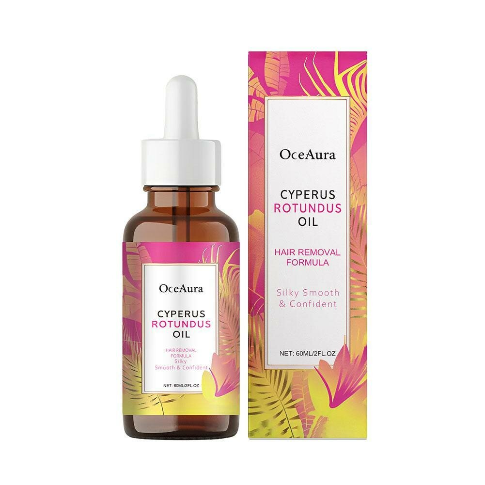 Масло Cyperus Rotundus 60 мл для удаления волос, увлажнения и успокаивающего действия, для всех типов кожи