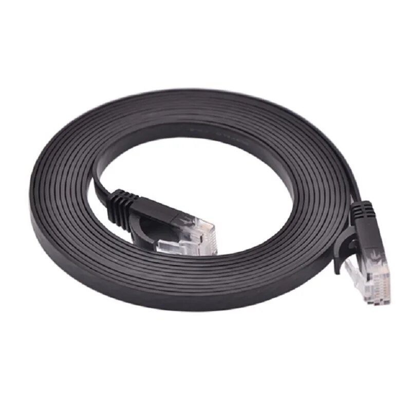 Черный кабель Cat6 1.5м Monoprice