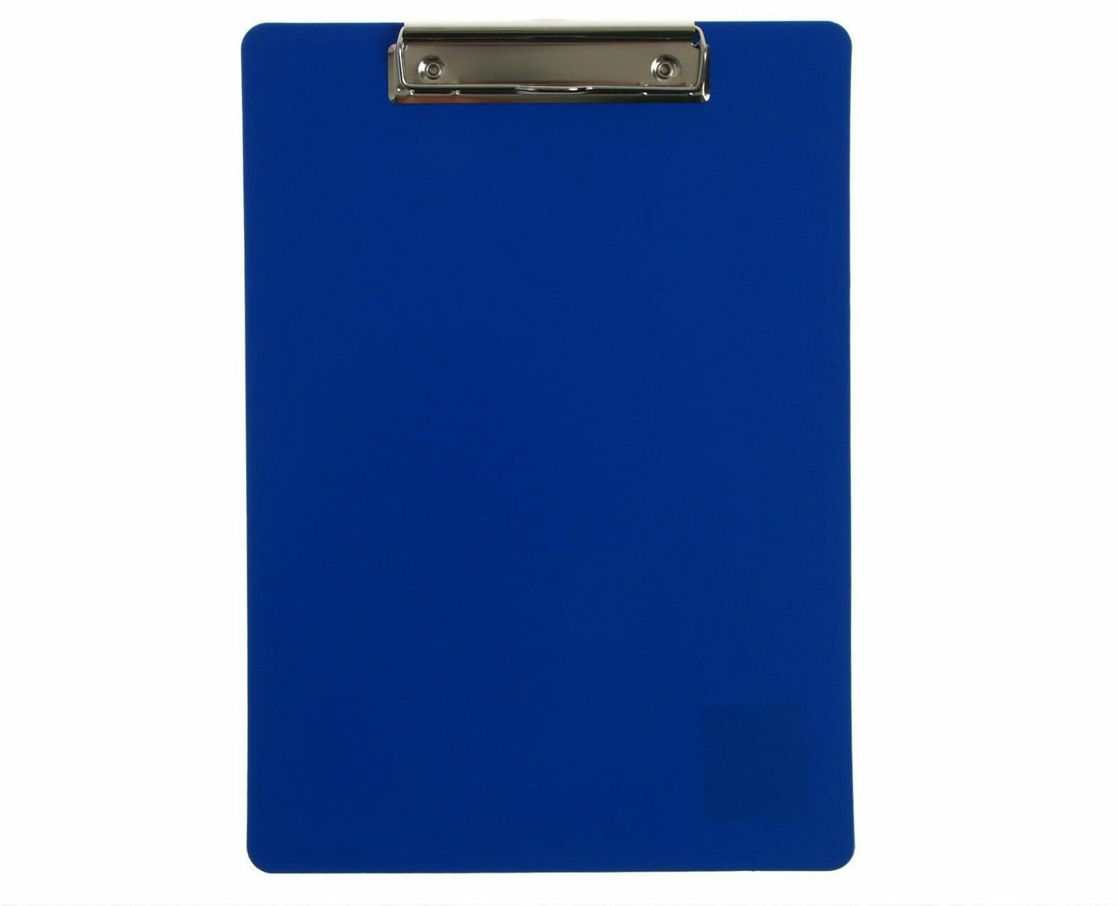 Планшет с зажимом А4, 1000 мкм, пластик, синий (клипборд)