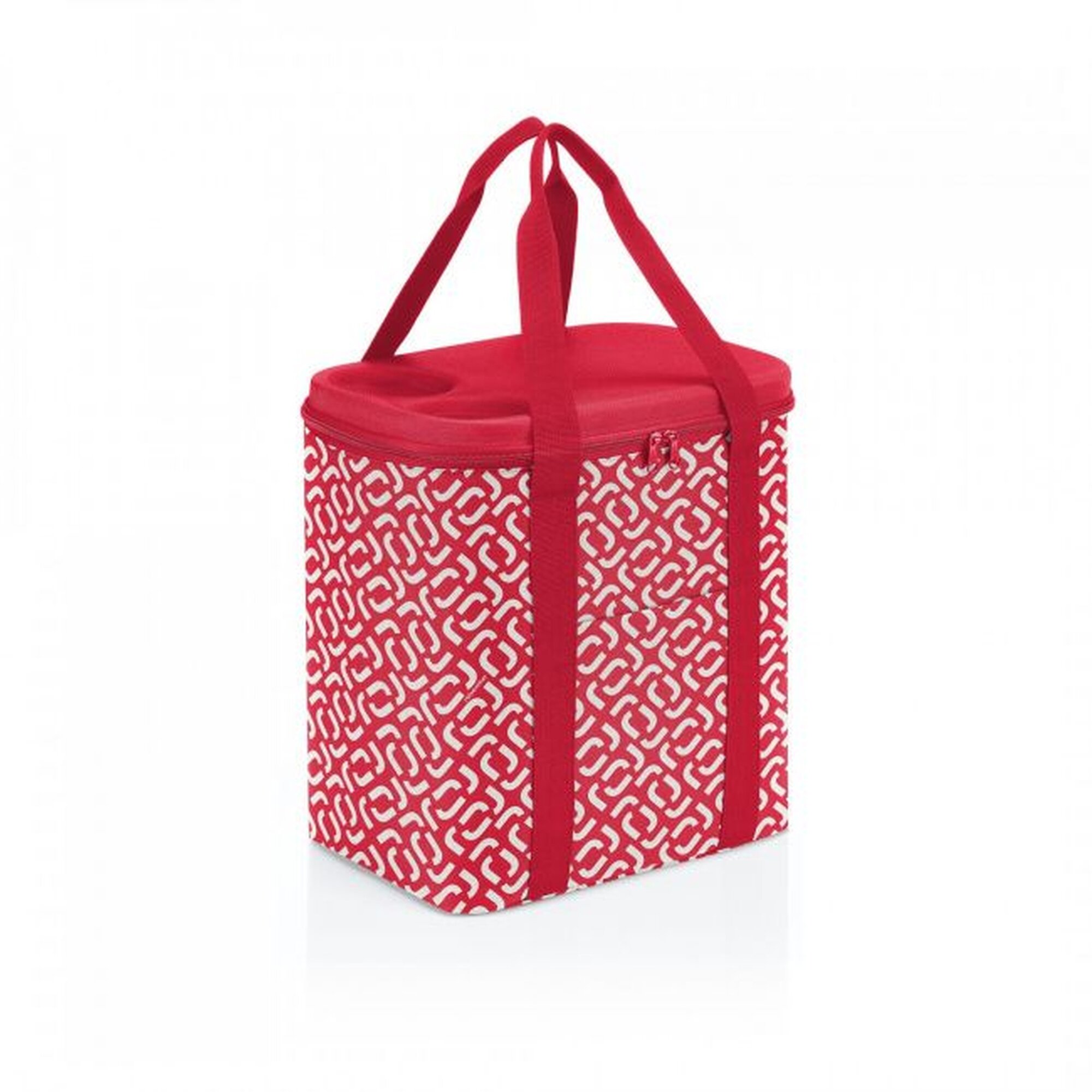 Термосумка с ручками Reisenthel Coolerbag, 30 литров, цвет красный/белый, RLH3070