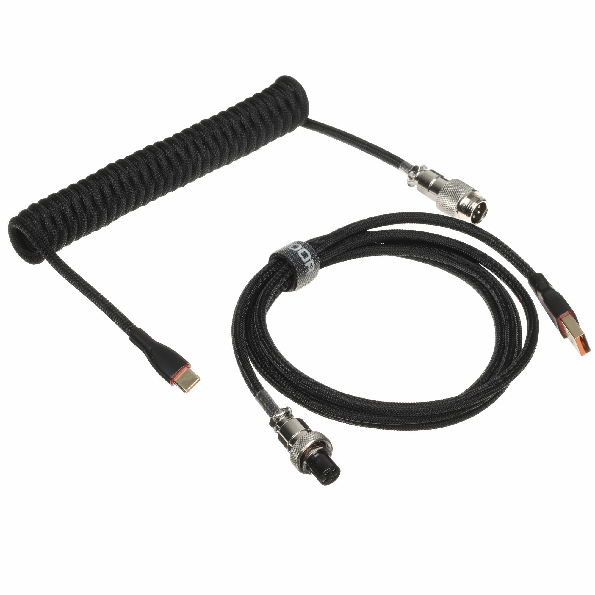 Кабель витой 5 pin ARDOR GAMING USB 2.0 Type-A - USB 2.0 Type-C черный