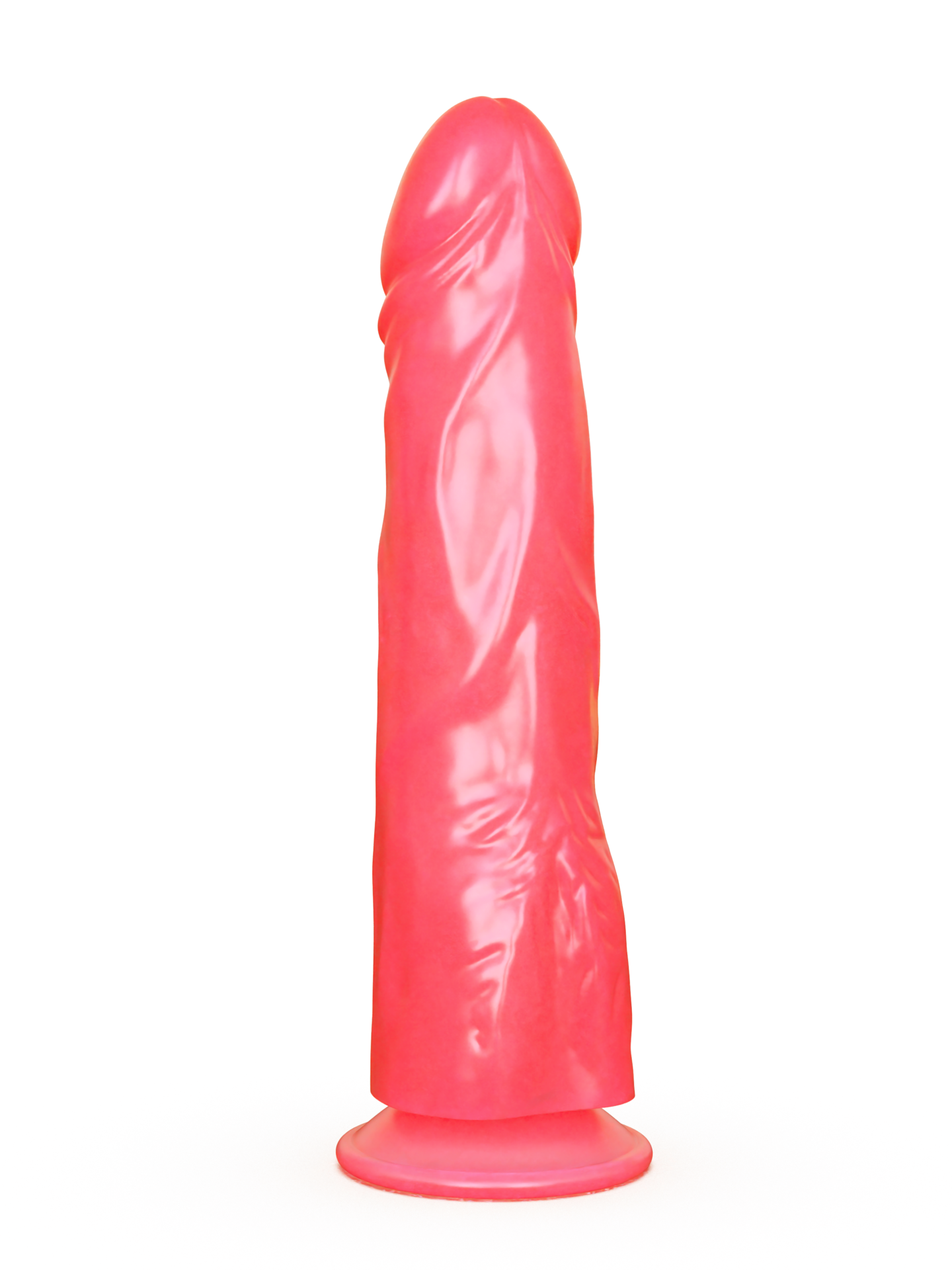 LOVETOY (А-Полимер) Фаллоимитатор на присоске - 18,8 см, розовый 210100