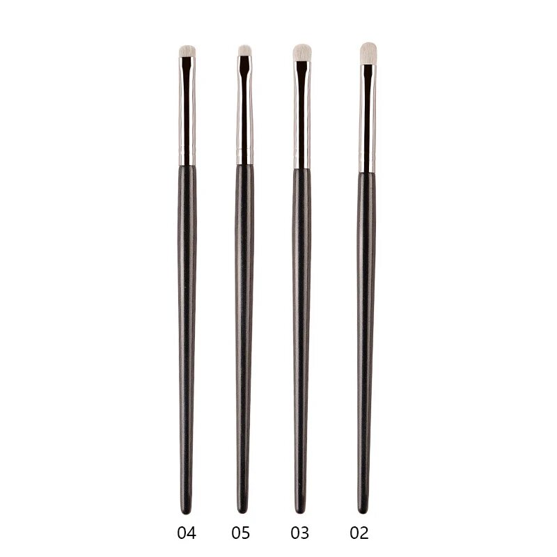 Кисти для макияжа, белая шерсть пони, Handle Color: 04 05 03 02