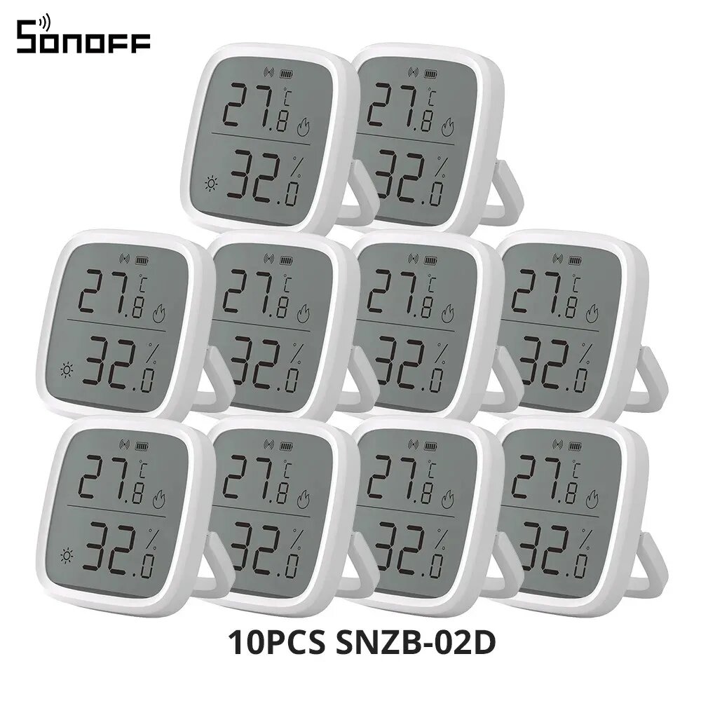 SONOFF SNZB-02D датчик температуры и влажности SNZB-02D(10PCS)