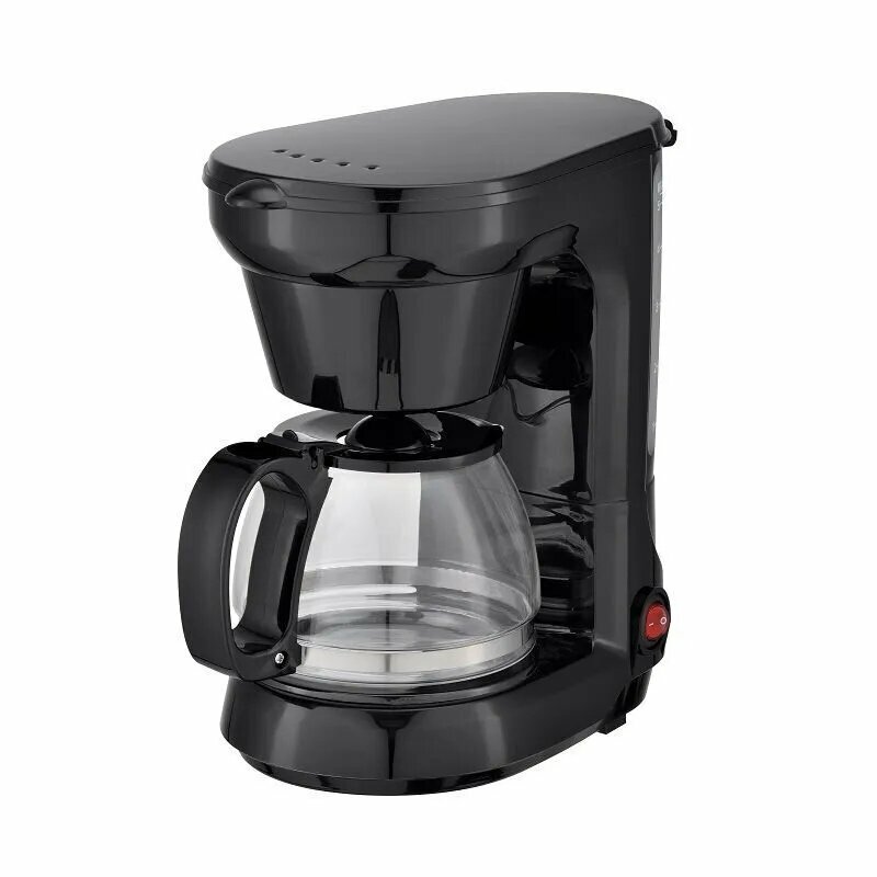 Кофеварка капельная Кофемашина inhouse капсульная и рожковая Multicoffee регулировка объема черная ещё, черный
