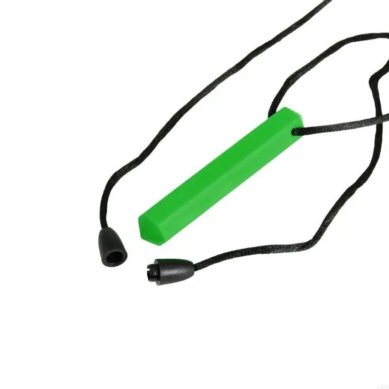 Силиконовый жевательный кулон L5BB Зеленый, Green