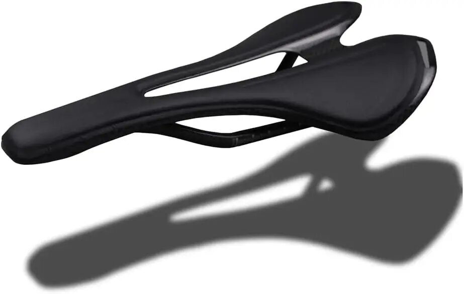 Седло ECIOSL для горных и шоссейных велосипедов из углеродного волокна Черный, black