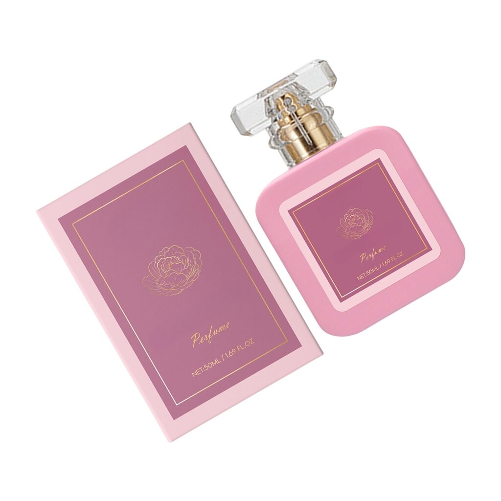 Набор парфюмерных флаконов с ароматом клубники, Розовый