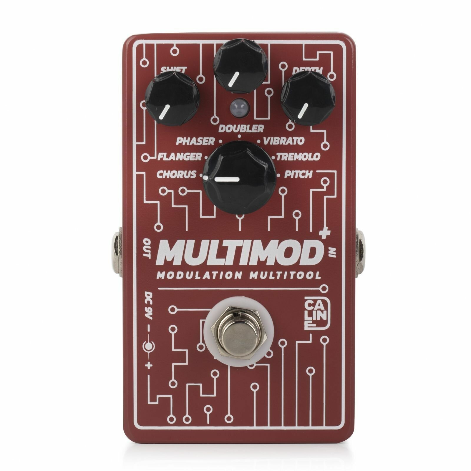 Педаль эффектов для электрогитары и бас-гитары Caline CP-506 Multimod - Chorus Flanger Phaser Doubler Vibrato Tremolo Pitch