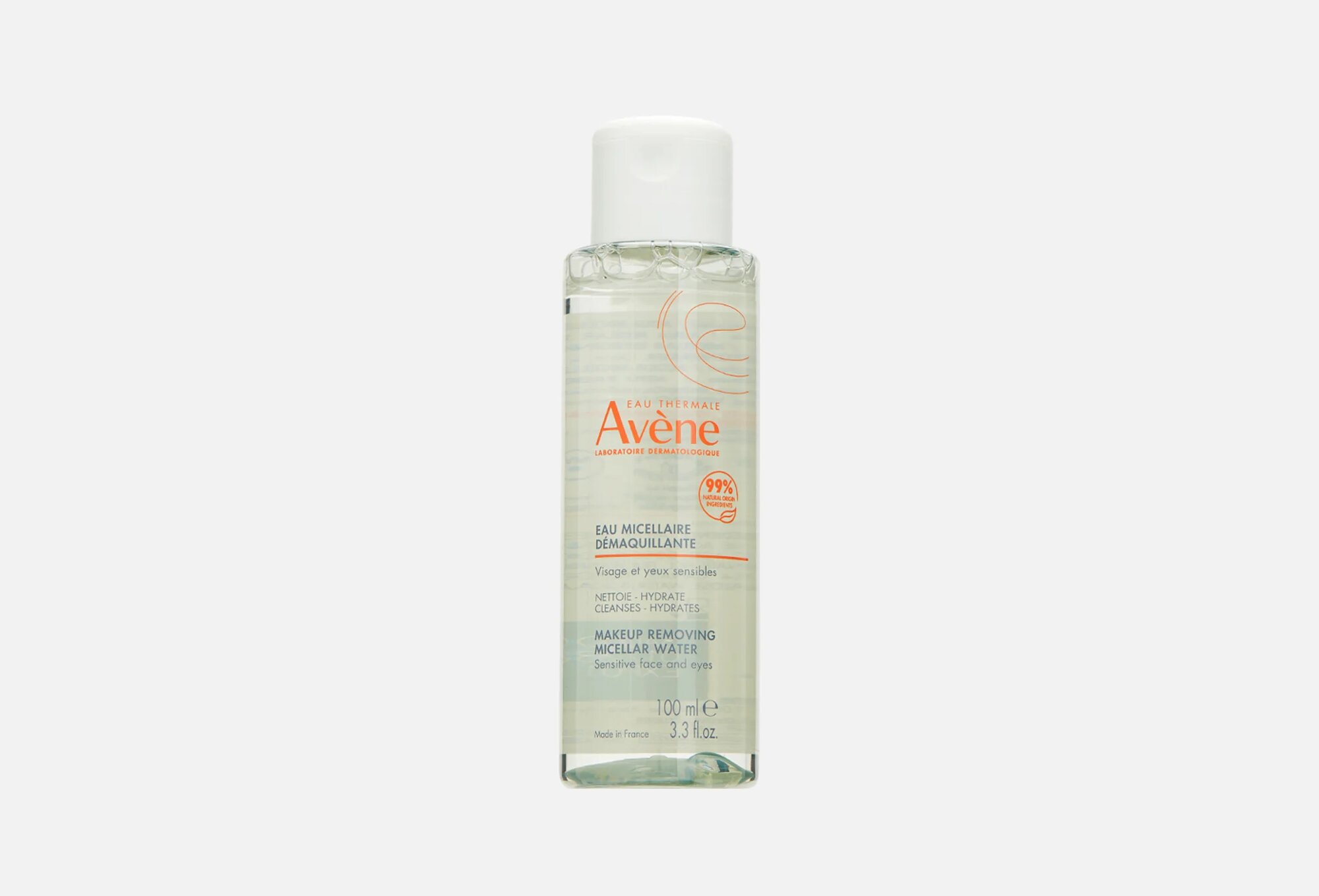 Лосьон AVENE THE ESSENTIALS, для снятия макияжа, мицеллярный, 100мл
