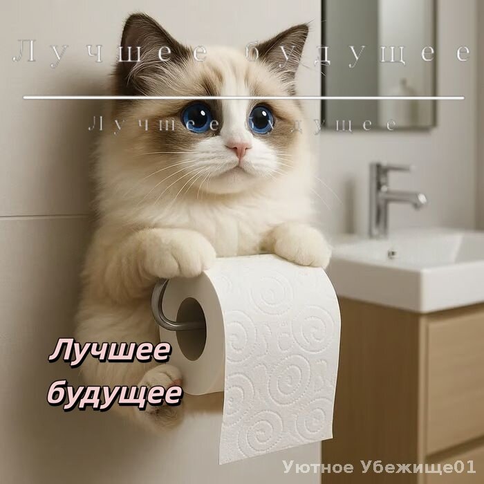 Держатель для туалетной бумаги "Кошка", серый, коричневый, 22х16х12 см