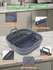 Baking Mold, Rectangular, 22 cm x 22 cm, 1 pcs