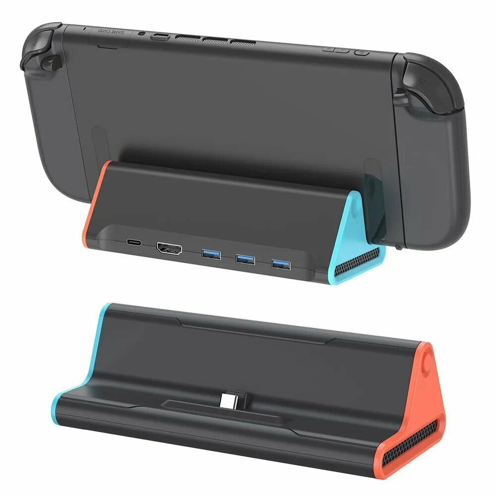 Док-станция для Nintendo Switch 2 с HDMI-выходом 4K и тремя портами USB 3.0
