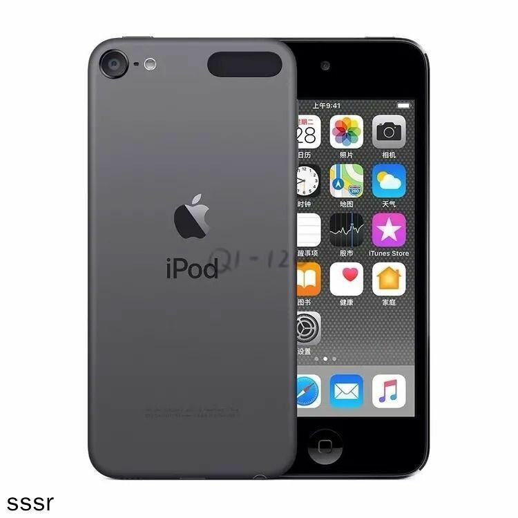 MP3-плеер iPod Touch, 16 ГБ, темно-серый, портативный музыкальный плеер