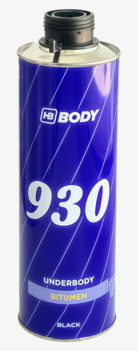Антикоррозийное покрытие антигравий hb body 930 для ubs краскопульта 1000мл