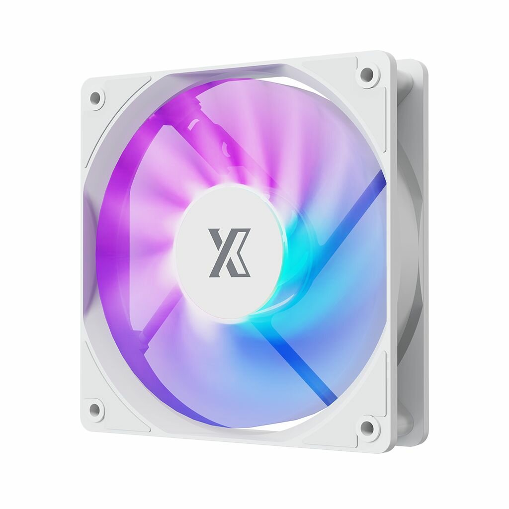 Вентилятор XASTRA FC120W ARGB single pack 120x120x25мм (ARGB, PWM, white)