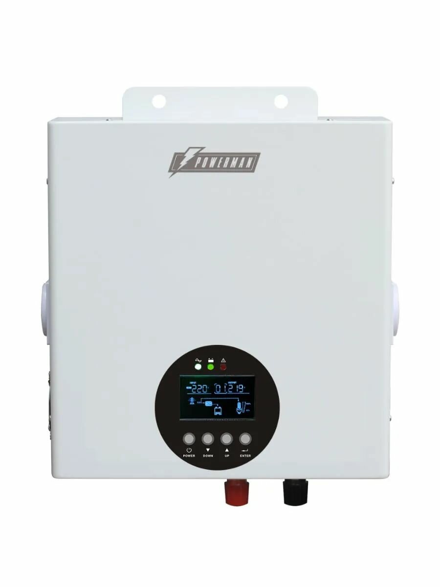 ИБП для котла POWERMAN Smart 1000 Hybrid, 600 Вт, 220 В для котла