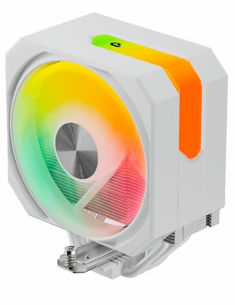 Кулер для процессора upHere UP1TC4C White ARGB (230W TDP, single tower, 1x120mm ARGB fan, 600-1650RPM, 68 CFM, 25dBA)