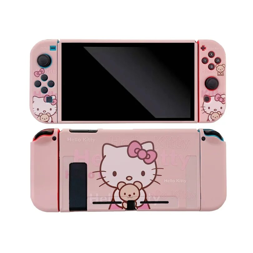 Чехол Sanrio Hello Kitty для Nintendo Switch OLED (комплект)