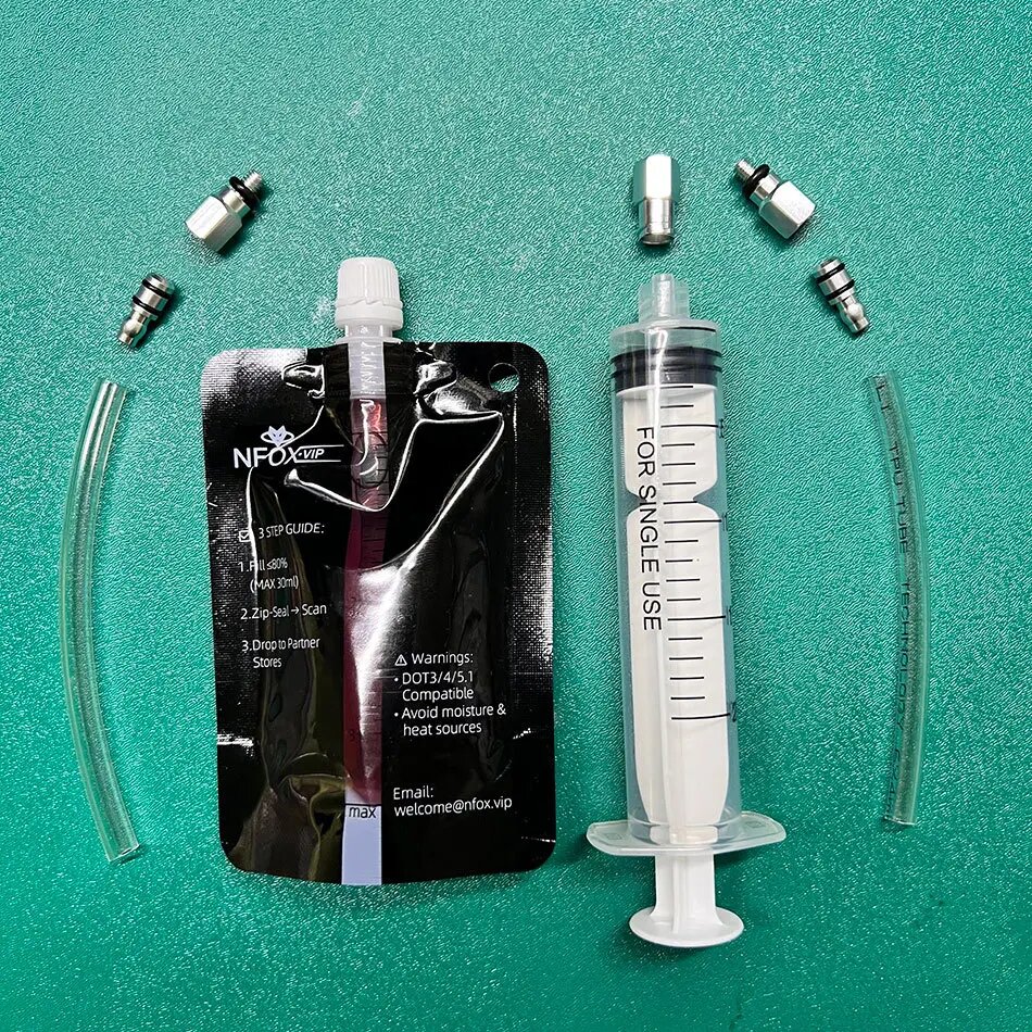 Набор для замены масла nfox для велосипедов 9pcs