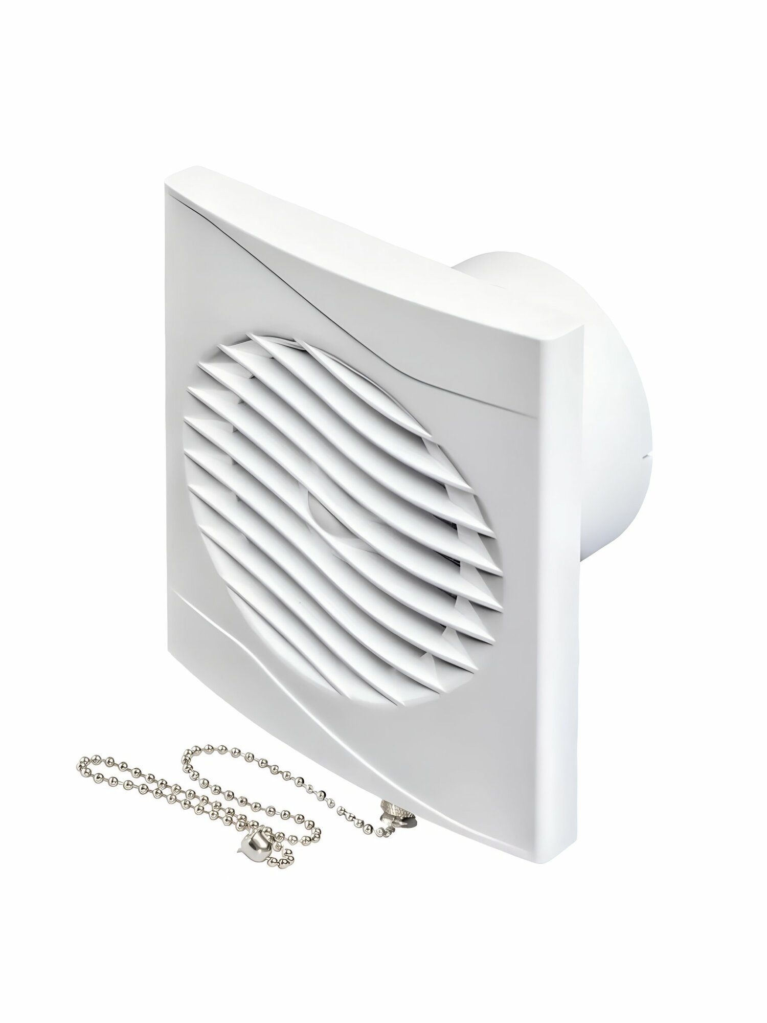 Вентилятор вытяжной настенный, выключатель, Event, установочный диаметр 120 мм, 18 Вт, 240 м³/ч, Волна, 120СВ