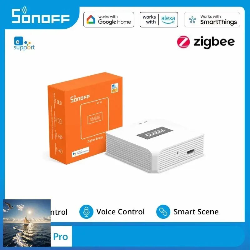 SONOFF ZBBridge Pro Смарт - мост Zigbee 3.0 для умного дома, белый